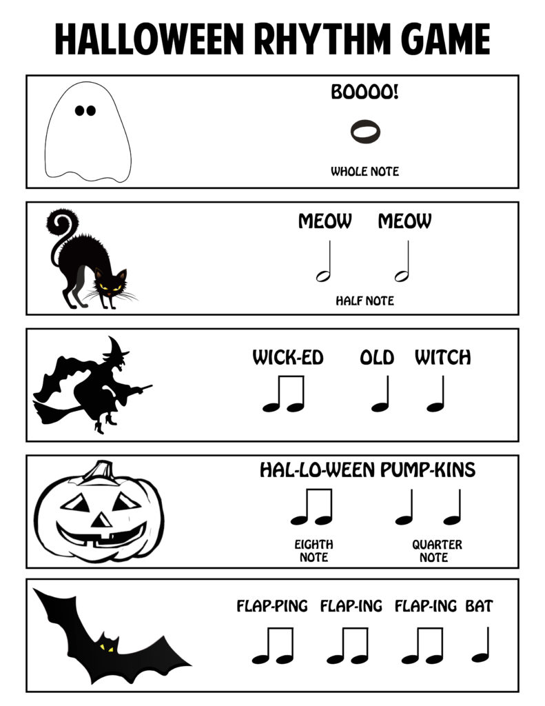 Halloween Rhythm Game - PianoNotes Online