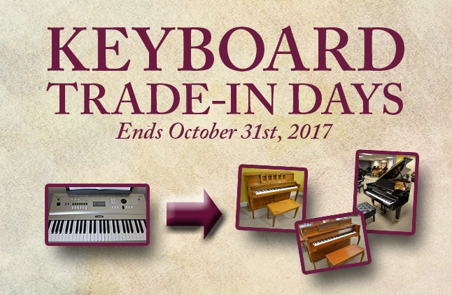 Keyboard Trade-In Days - PianoNotes Online